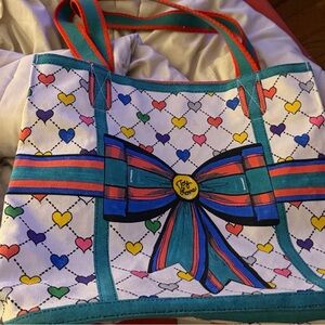 Brighton | Bags | Brighton Limited Edition Love Joy Large Colorful Bow ...